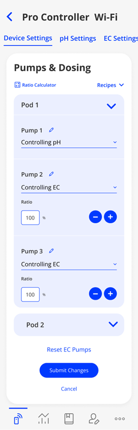 Pro Controller Wi-Fi: Multi-part Nutrient Dosing with Edenic